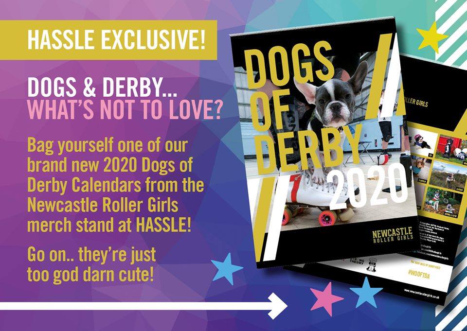 Dogs of Derby 2020 Calendar! | Newcastle RollerDerby
