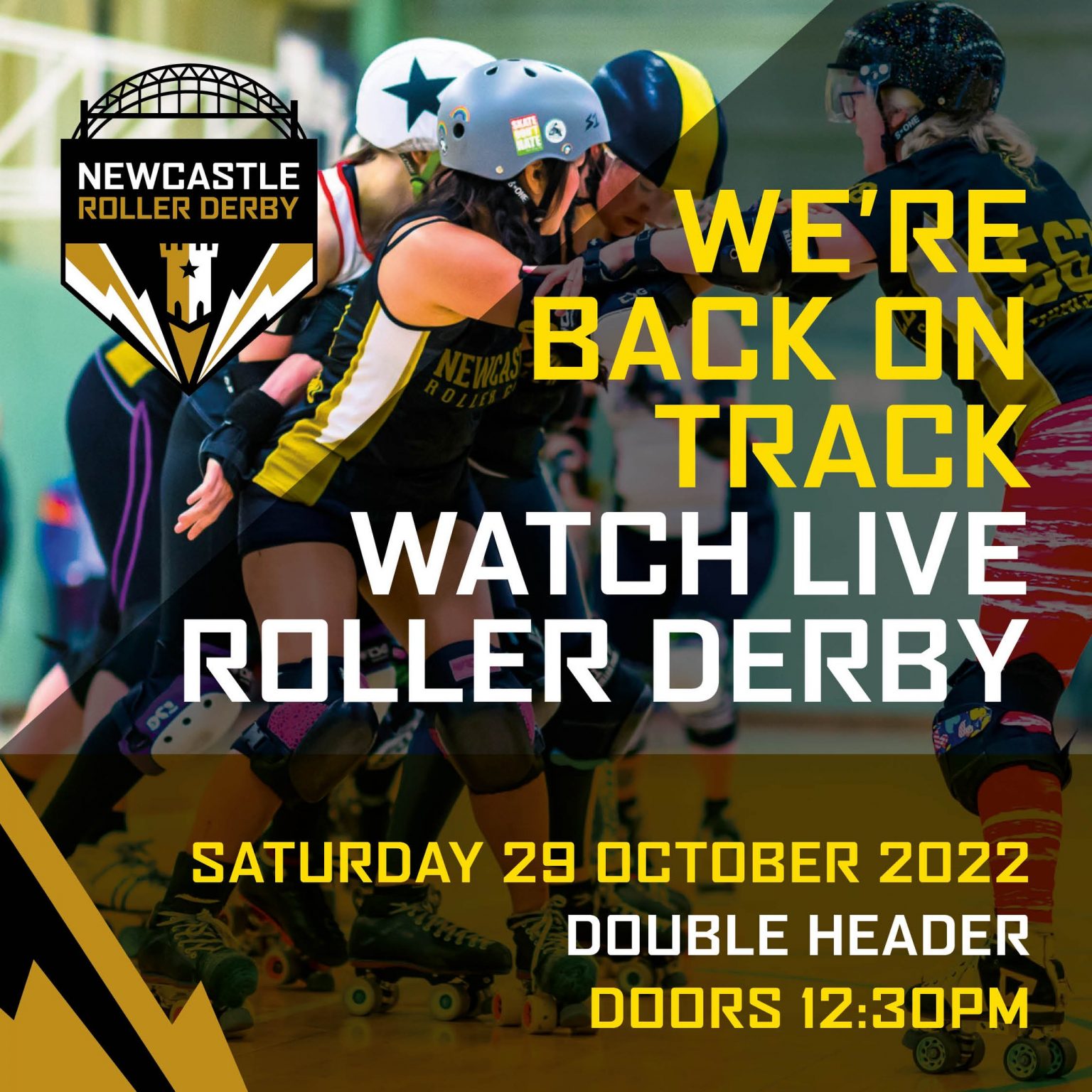 We’re back on track! | Newcastle RollerDerby